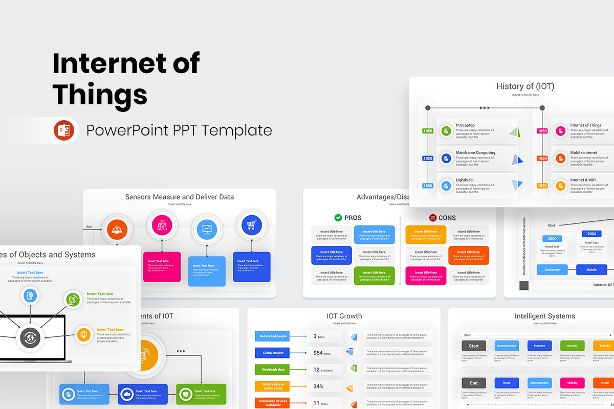 Internet of Things PowerPoint Template | Nulivo Market
